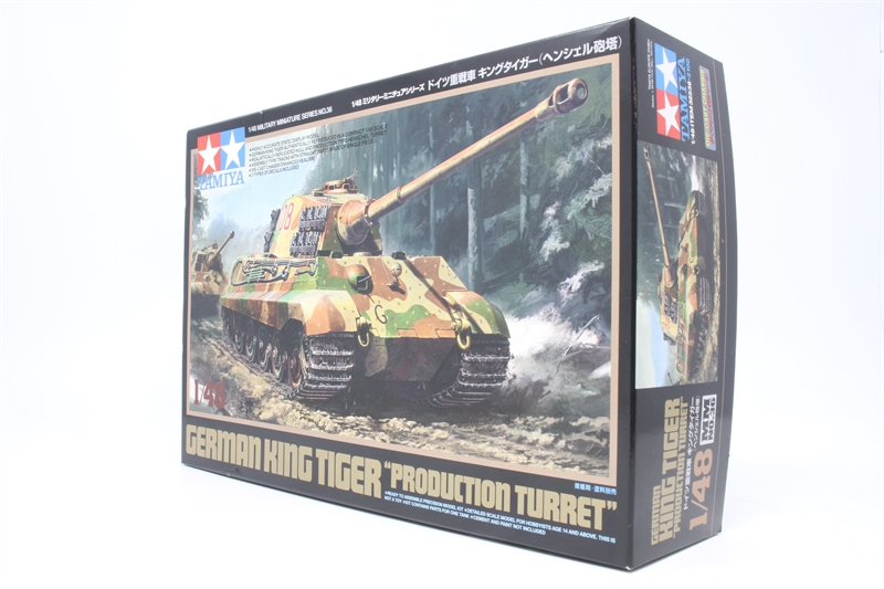 Tamiya 32536TAM German King Tiger "Production Turret" - Hattons