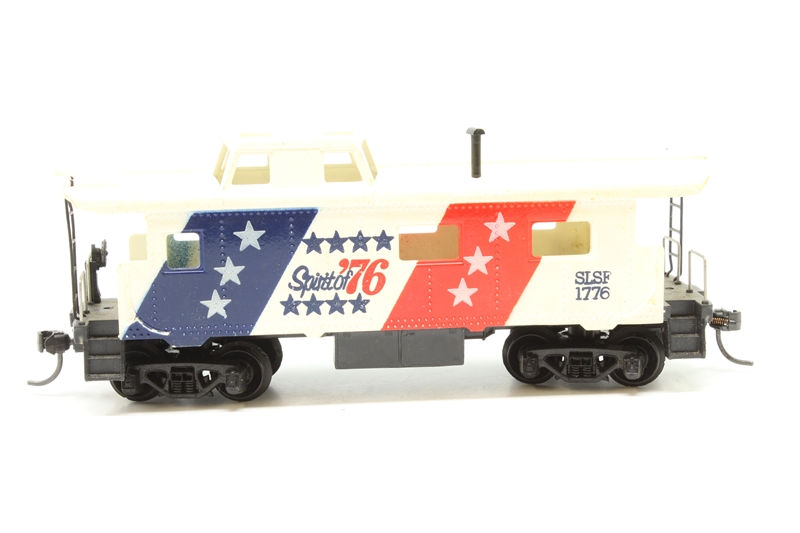 Tyco 327X 8-Wheel Caboose 'Spirit of 76' SLSF 1776