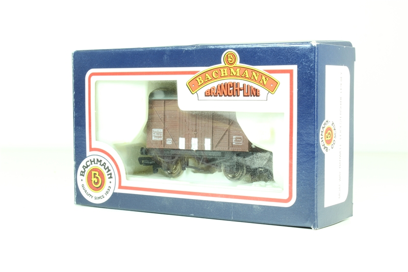 Bachmann Branchline 33-735LN Brown 12 Ton Shock Absorbing Van B852193 in