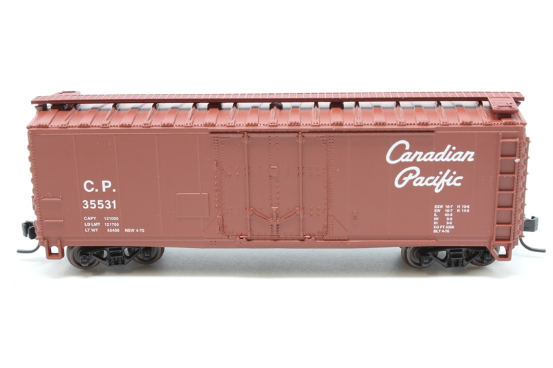 Atlas 33252ATL 40' plug door boxcar of the Canadian Pacific - box car red