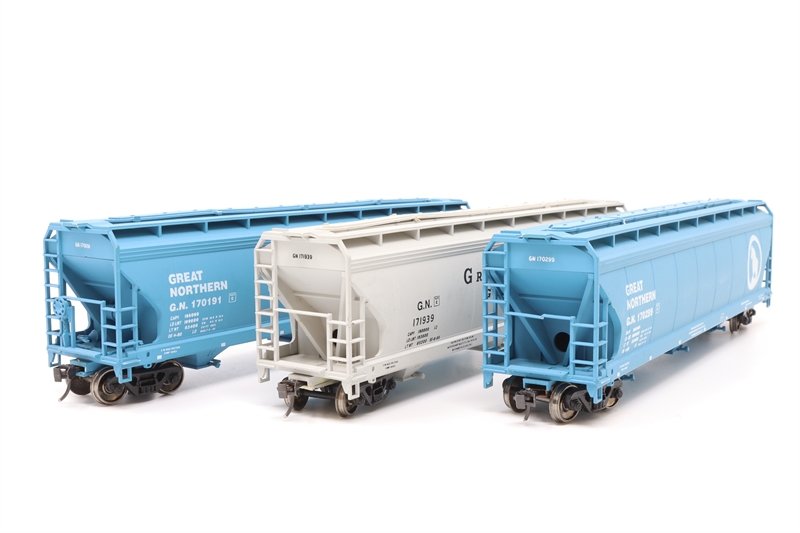 Accurail 3331ACC 54' ACF 3-bay hopper cars 'Great - Hattons