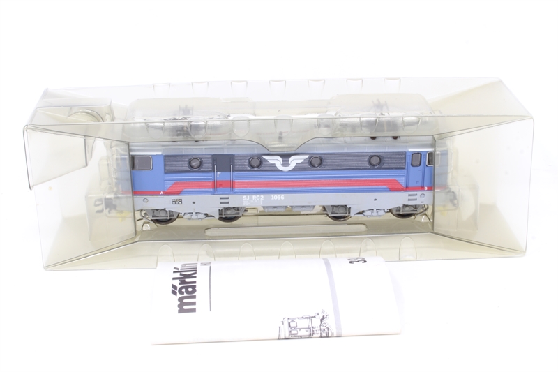 Marklin 3341a Class Rc3 1056 of the SJ (3-rail AC) - Hattons