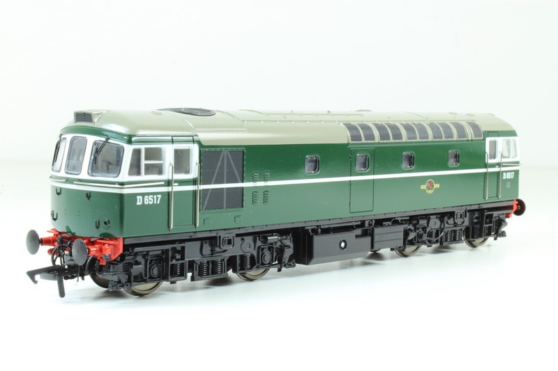 Heljan 3362LN Class 33/0 diesel D6517 in pristine BR plain - Hattons
