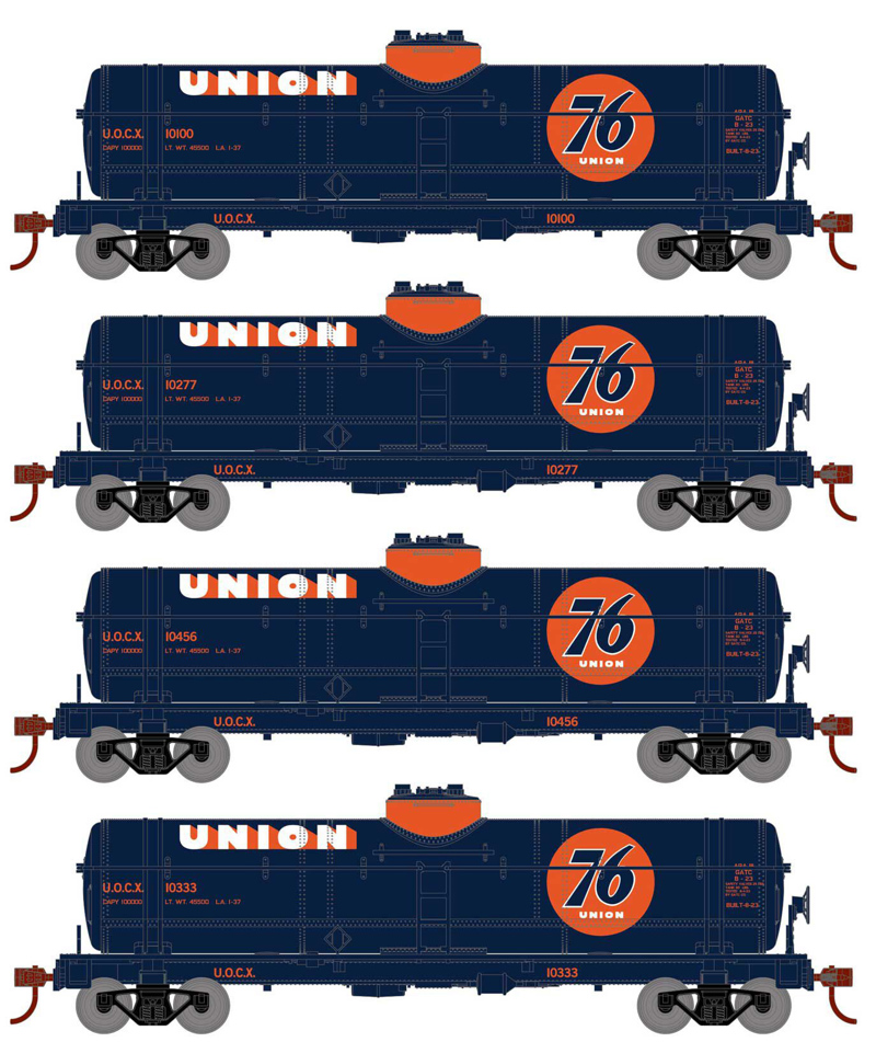 Athearn 3373ATH 1-Dome Tank of the Union Oil/UOCX (4)