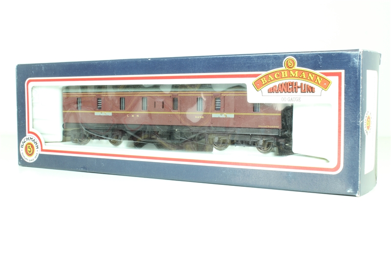 Bachmann Branchline 34-327LN Stanier 50ft parcel van in - Hattons