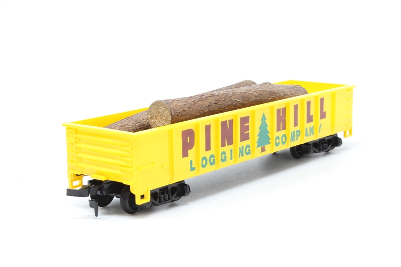 Tyco 341-B Open gondola car 'Pine Hill Logging Company' - Hattons