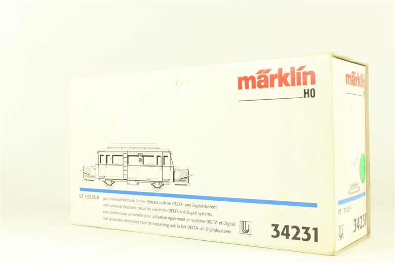Marklin 34231marklin V&T 133 009 Rail Bus - Hattons