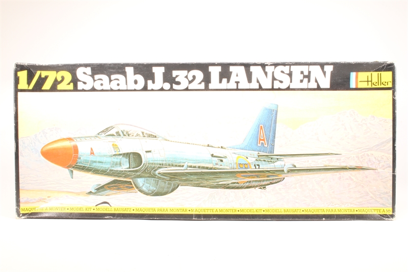 Heller 343Heller Saab J32 Lansen