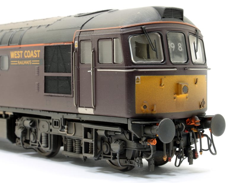 Heljan 3465W Custom Weathered Class 33 West Coast Railways - Hattons