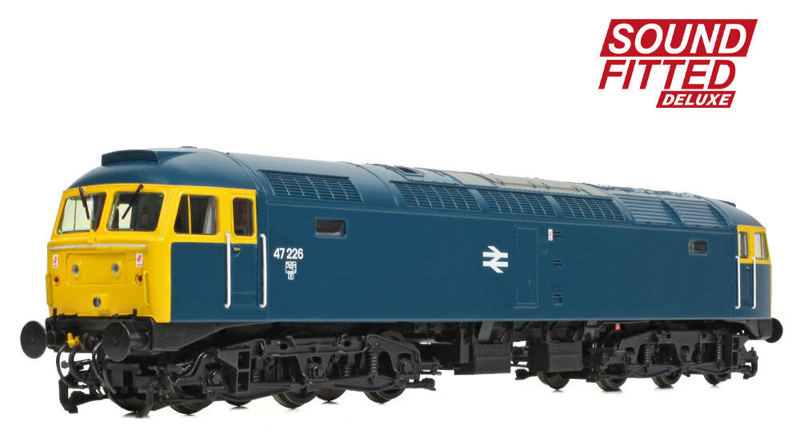 Bachmann Branchline 35-411ASFX Class 47/0 47226 BR Blue - Hattons