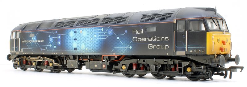 Bachmann Branchline 35-412ZW Custom Weathered Class 47/4 47812 Rail