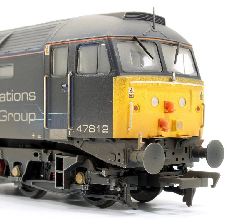 Bachmann Branchline 35-412ZW Custom Weathered Class 47/4 47812 Rail