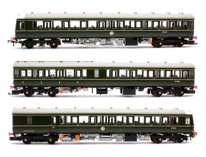 Bachmann Branchline 35-503 Class 117 3-Car DMU R334 BR - Hattons