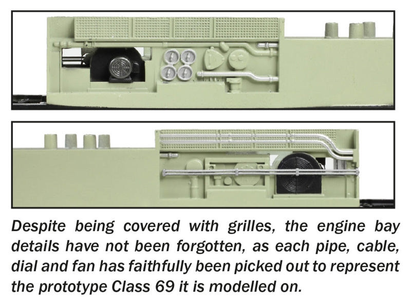 Bachmann Branchline 35-780SF Class 69 69005 Eastleigh BR - Hattons