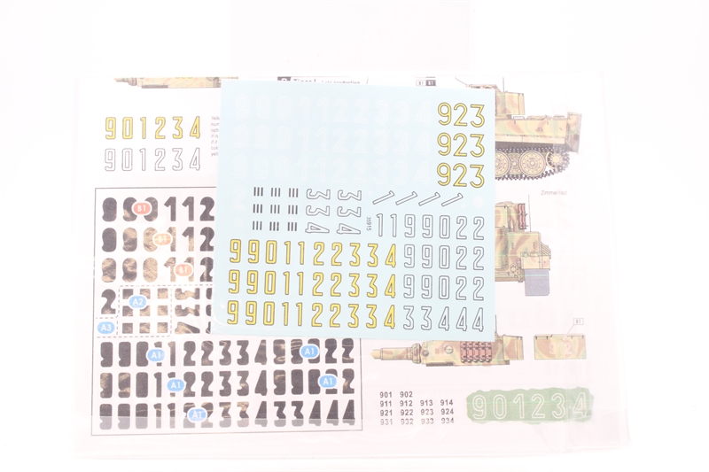 Star Decals 35-915SDA Tigers of Totenkopf Generic Turret Numbers