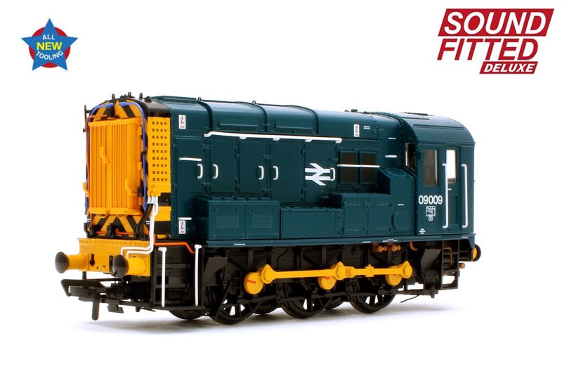 Bachmann Branchline 35-921SFX Class 09 09009 BR Blue (Wasp - Hattons