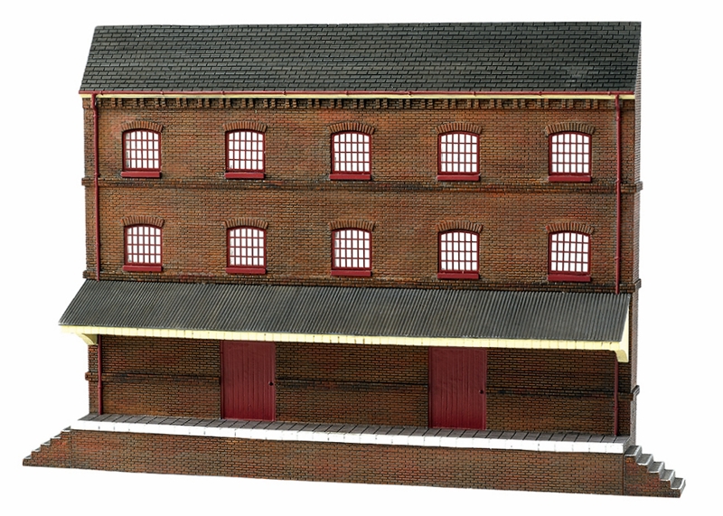 Bachmann Scene Scapes 35008BSS Three-Story Warehouse False-Front ...
