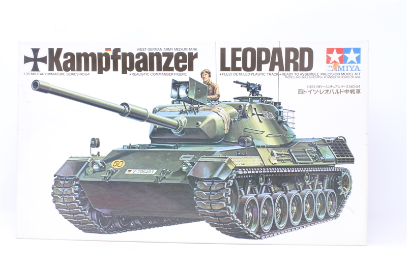Tamiya 35064TAM Kampfpanzer Leopard Tank - Hattons