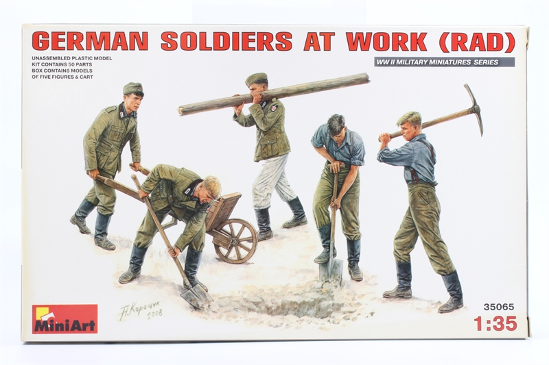 MiniArt 35065MIA German Soldiers at Work (RAD) - Hattons