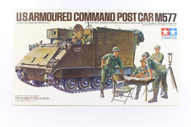 Tamiya 35071TAM U.S. M577 Command Post LTD - Hattons