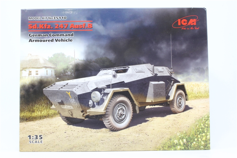 ICM 35110ICM German Command Armoured Vehicle Sd.Kfz.247 - Hattons