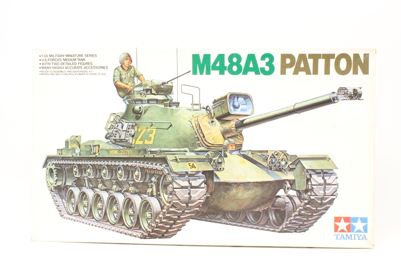 Tamiya 35120TAM U.S. M48A3 Patton Tank - Hattons