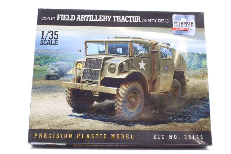Mirror Models 35122 CMP CGT Field Artillery Tractor 7B2 body, Cab 13 ...