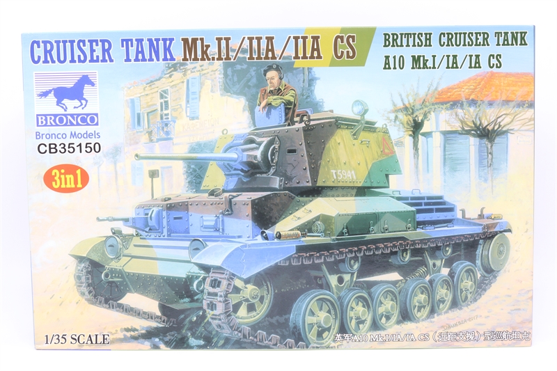 Bronco Models 35150BRO A10 Cruiser Tank Mk.II/IIA/IIIA - Hattons