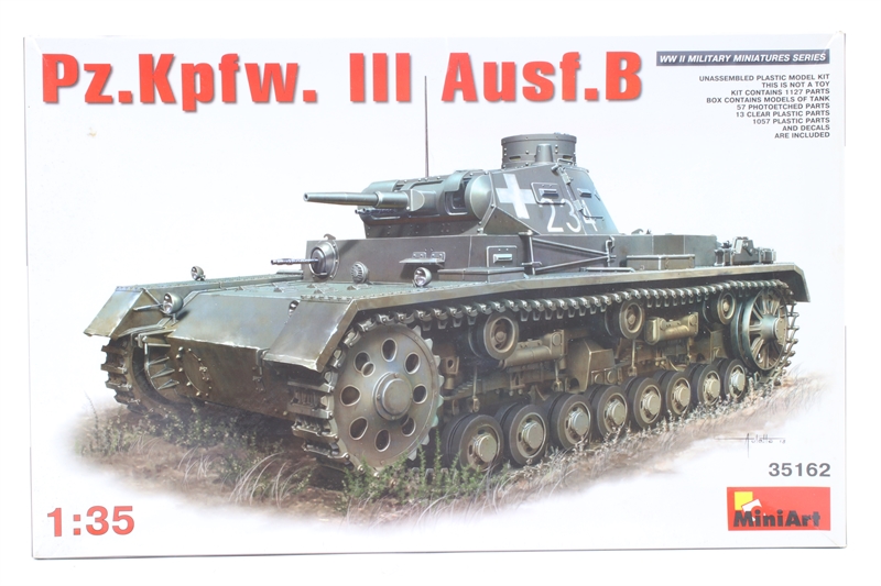 MiniArt 35162 PzKpfw III Ausf B