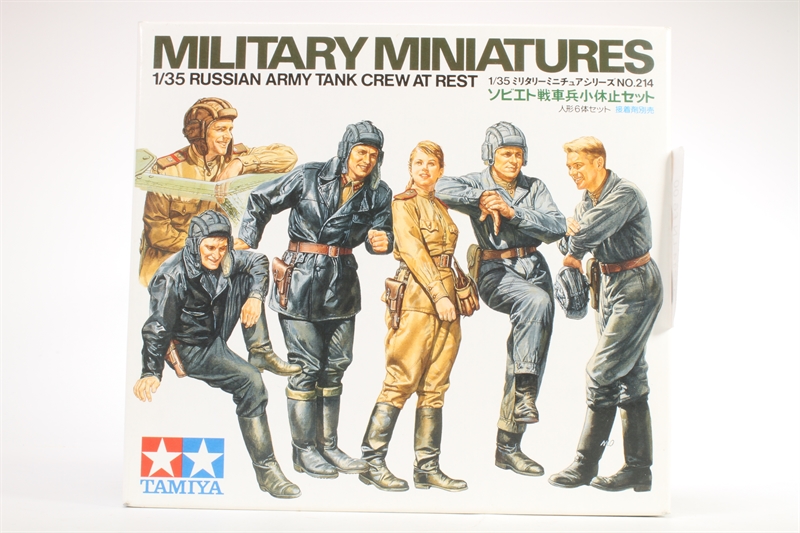 Tamiya 35214TAM Russian Army Tank Crew at Rest