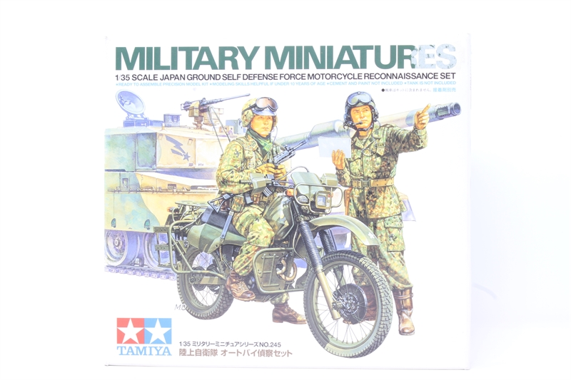 Tamiya 35245TAM JGSDF Motorcycle Recon. Set LTD