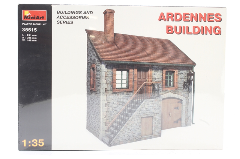 MiniArt 35515MIA ARDENNES BUILDING Buildings & Accessories Series