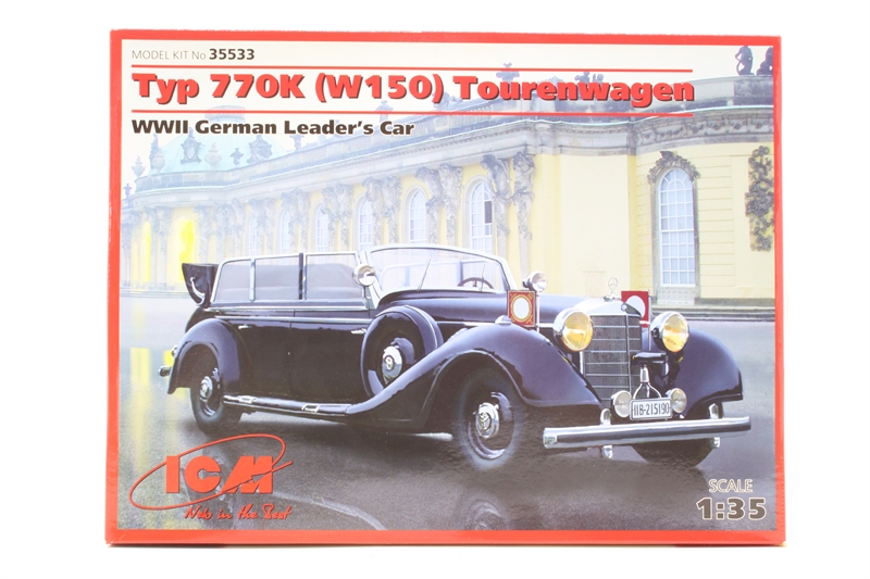 ICM 35533 Type 770K W150 Tourenwagen German Leaders car