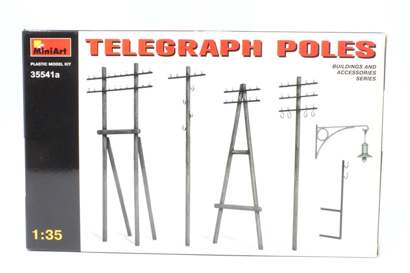 MiniArt 35541aMIA Telegraph poles updated kit