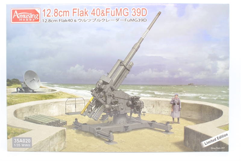 Amusing Hobby 35A020 12.8cm Flak 40 & FuMG 39D