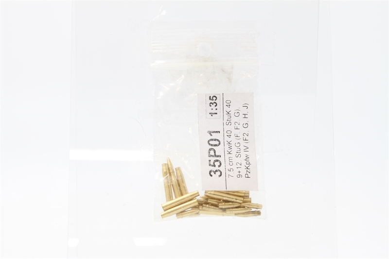 RB Model 35P01RBL 7,5cm KwK 40, StuK 40 ammunition - Hattons