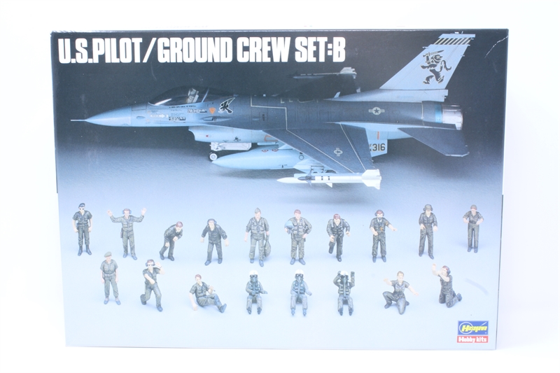 Hasegawa Hobby Kits 36005HAS US pilot / ground crew set B - Hattons