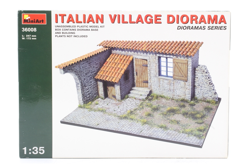 MiniArt 36008MIA Italian Village Diorama - Hattons