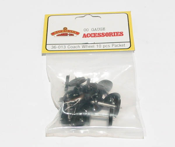 Bachmann Branchline 36-013 Plastic coach wheels on 10 - Hattons