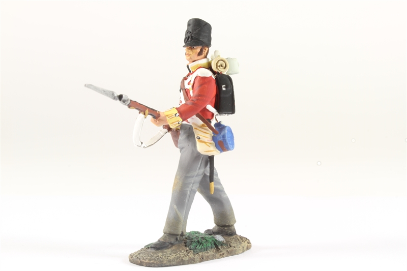 W.Britain 36106 British 44th Foot Regiment Battalion Company Standing ...