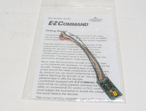 Bachmann Branchline 36-550 8-pin 4-function 1-sided 1A - Hattons