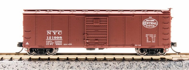 Broadway Limited Imports 3667 40' steel NYC 486 boxcar of - Hattons