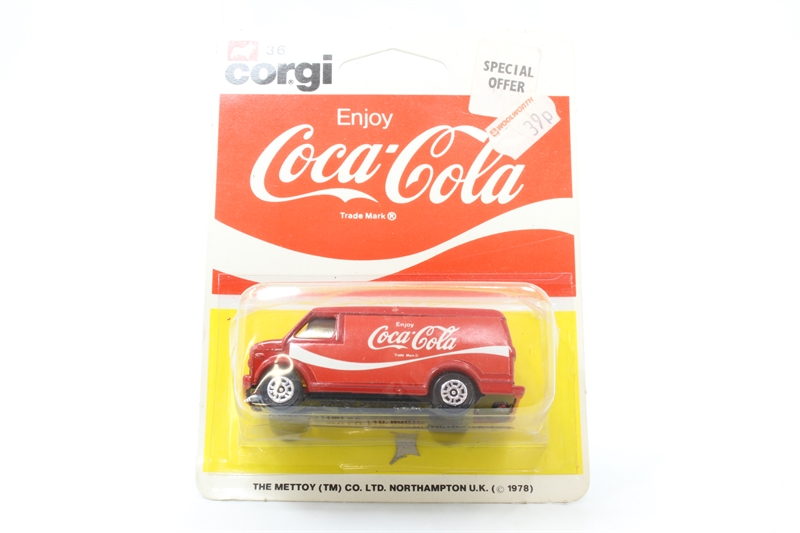 Corgi 36COR Delivery van 'Coca Cola'