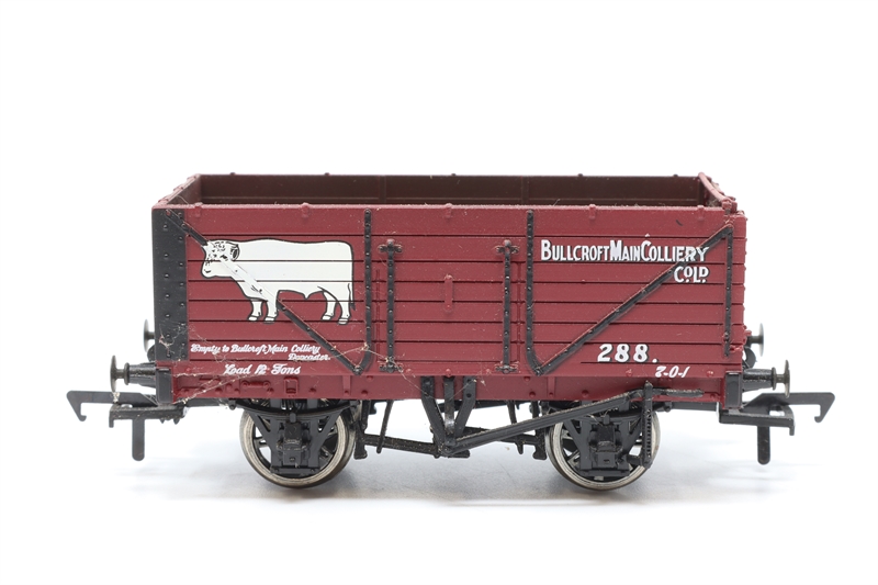 Bachmann Branchline 37-080ZGBullcroft 7 Plank wagon 288 'Bullcroft Main ...