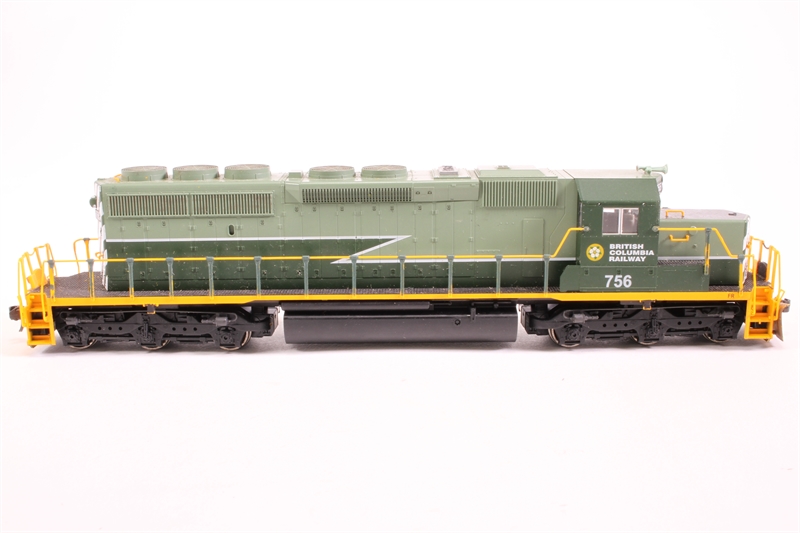 Kato 37-2904 SD40-2 EMD 756 of the British Columbia Railway
