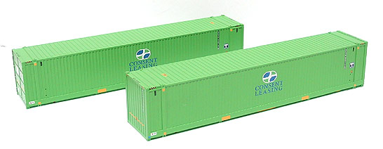 Bachmann Branchline 37-3xx 2 x 45ft Intermodal containers "Consent