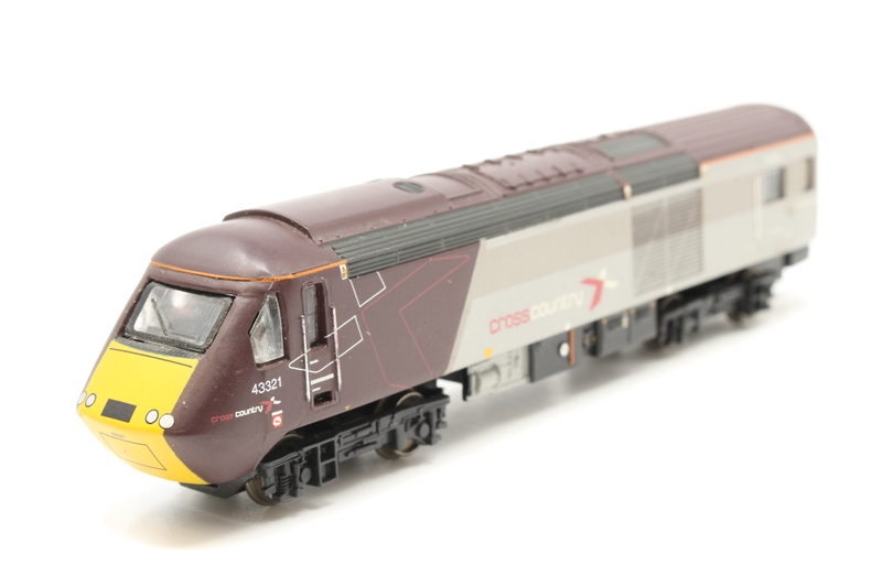 Graham Farish 371-481-43321 Class 43 HST power car 43321 in Cross Country