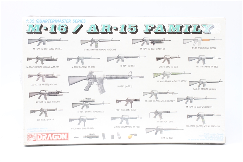 Dragon 3801 M-16 / AR-15 Family - Hattons