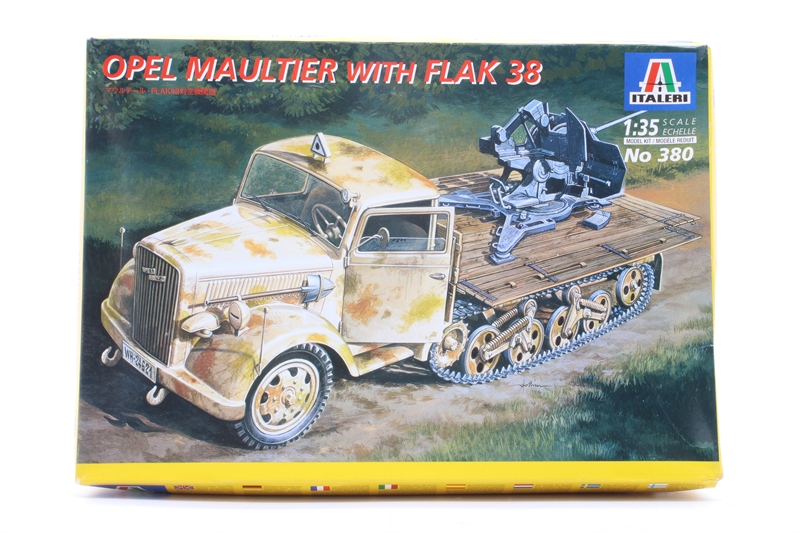 Italeri 380ITA Opel Maultier with FlaK 38