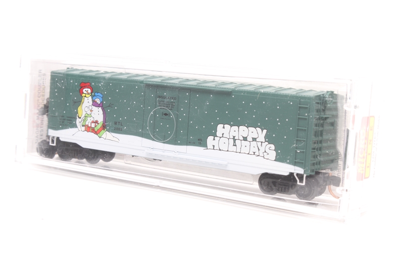 Micro-Trains 38360 50' steel plug door no roofwalk boxcar - Hattons